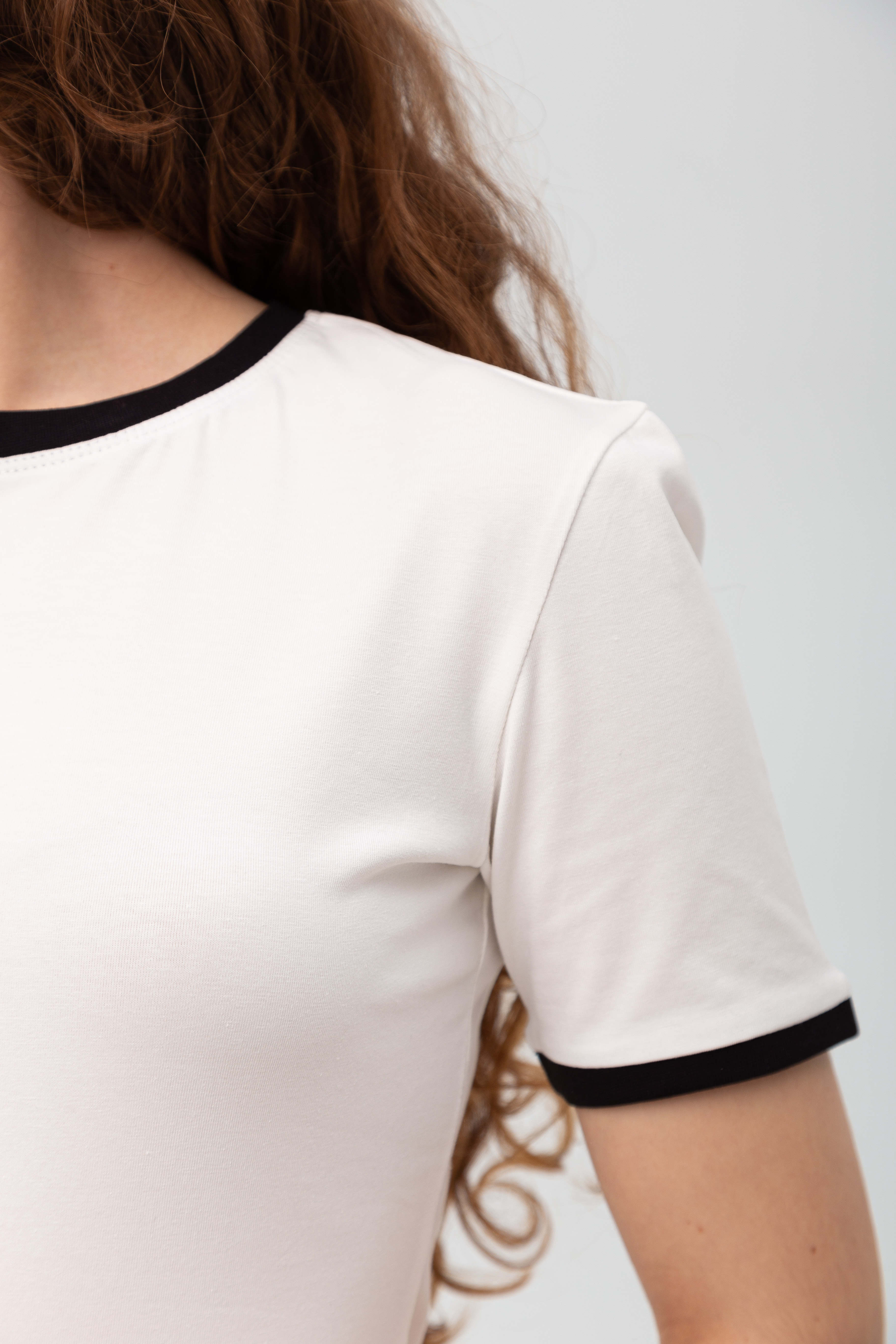 Футболка бавовняна приталеного крою FUT-977 купити в інтернет-магазині Famo.ua