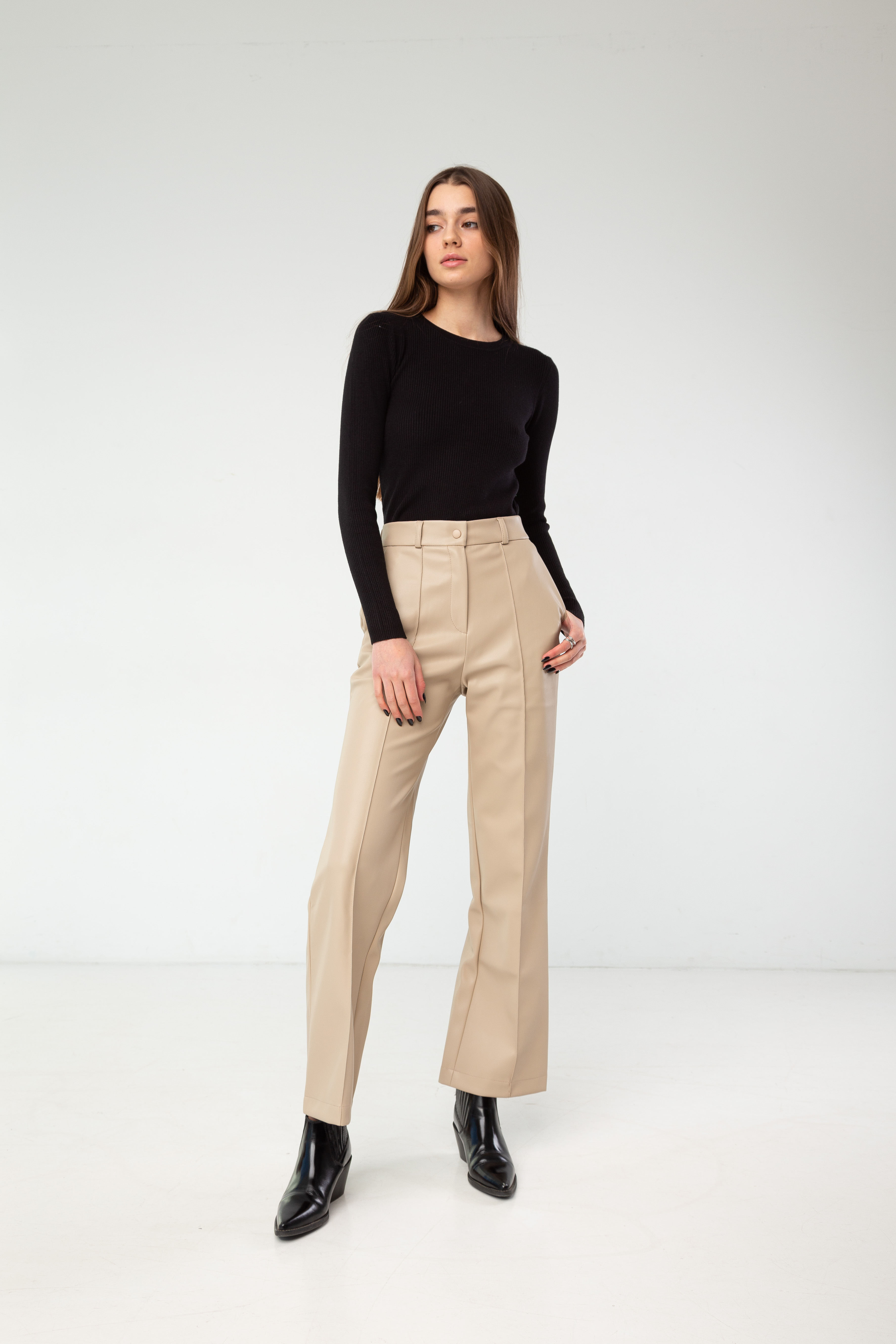 Штани з еко-шкіри BR-686 купити в інтернет-магазині Famo.ua